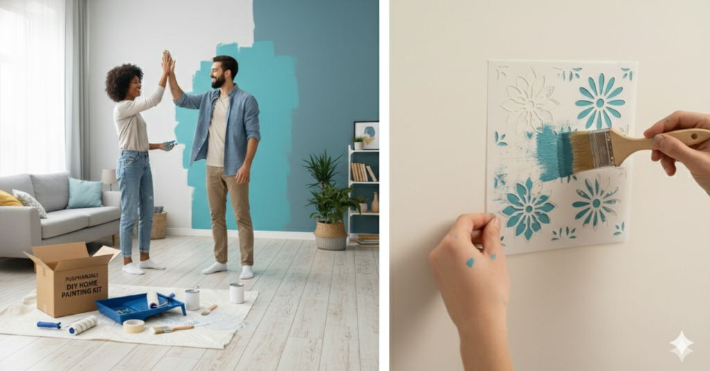 Self Paint Kit for Home - PUSHPANJALI ENTERPRISES